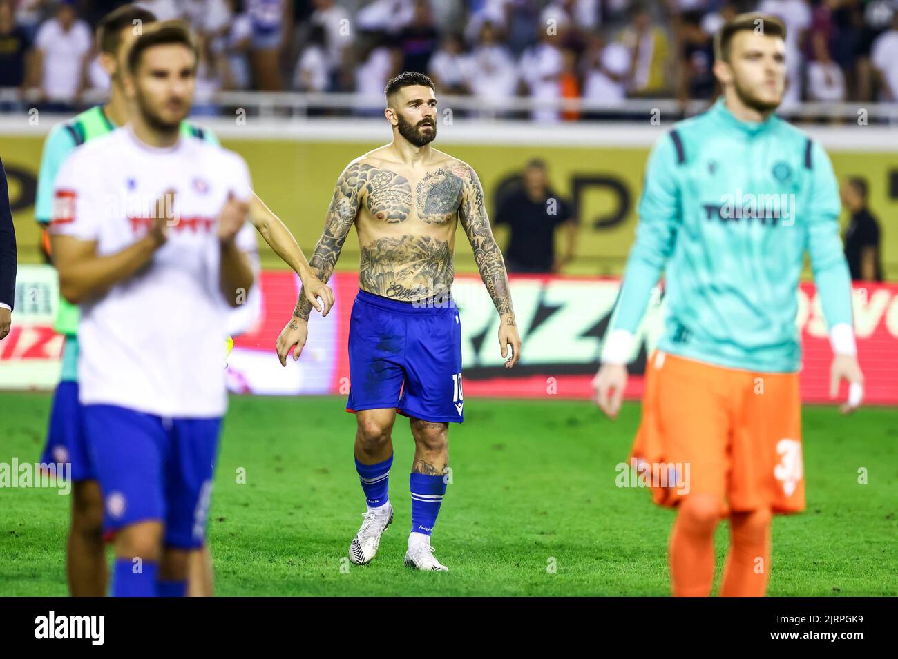 Marko Livaja of Hajduk after UEFA Europa Conference League Play-Off ...