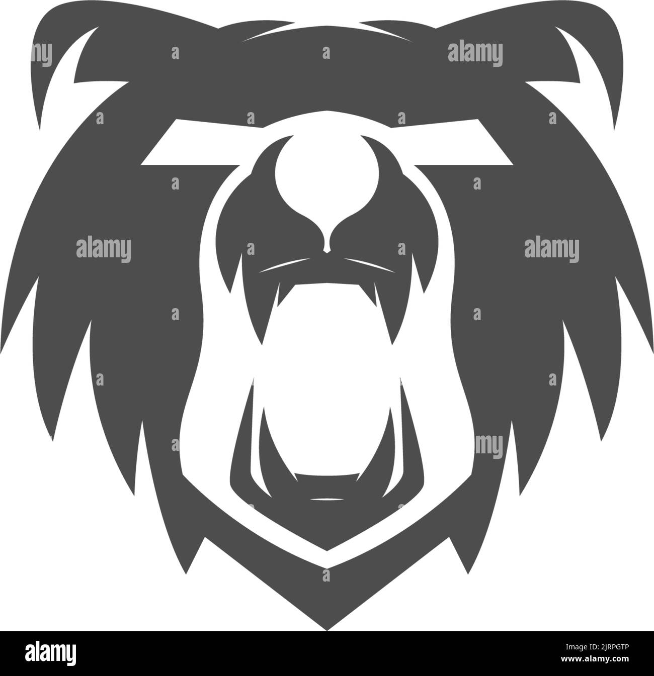 Bear icon logo design illustration template Stock Vector Image & Art ...