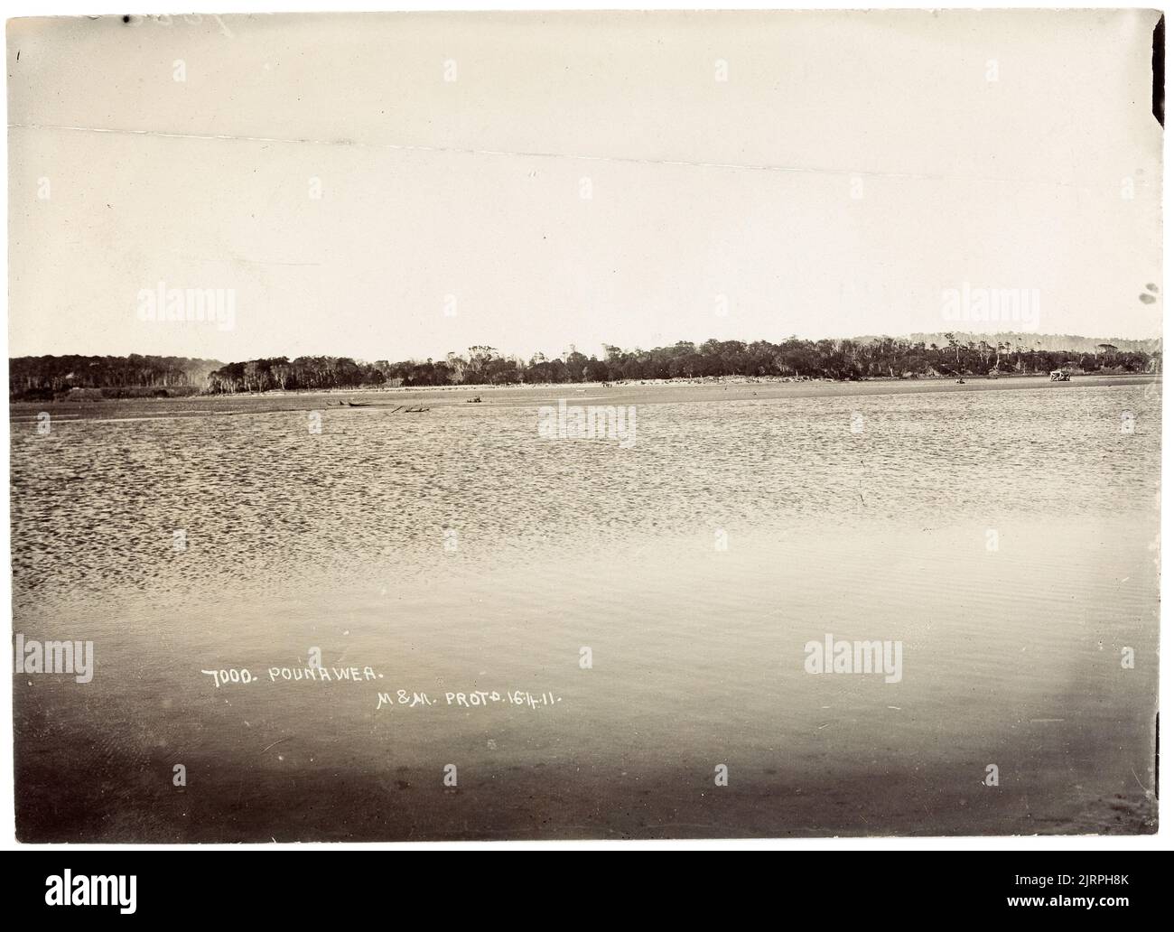 Pounawea, 16 April 1911, Otago, by Muir & Moodie Stock Photo - Alamy