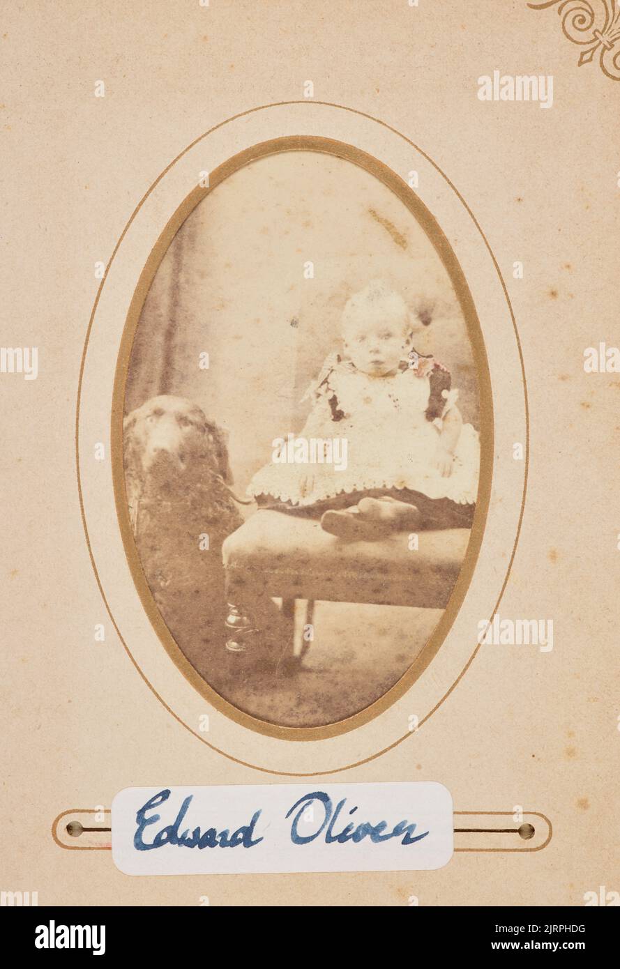 Edward Oliver. From the album: Oliver family album, 1860-1890, maker ...