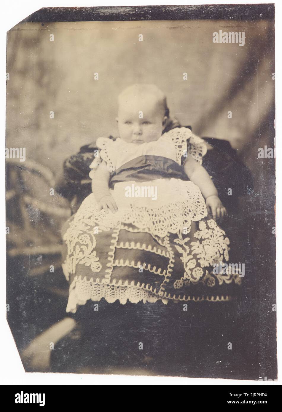 Baby, 1850-1890, maker unknown. Gift of Mrs Ruby Carman, 1966 Stock Photo - Alamy