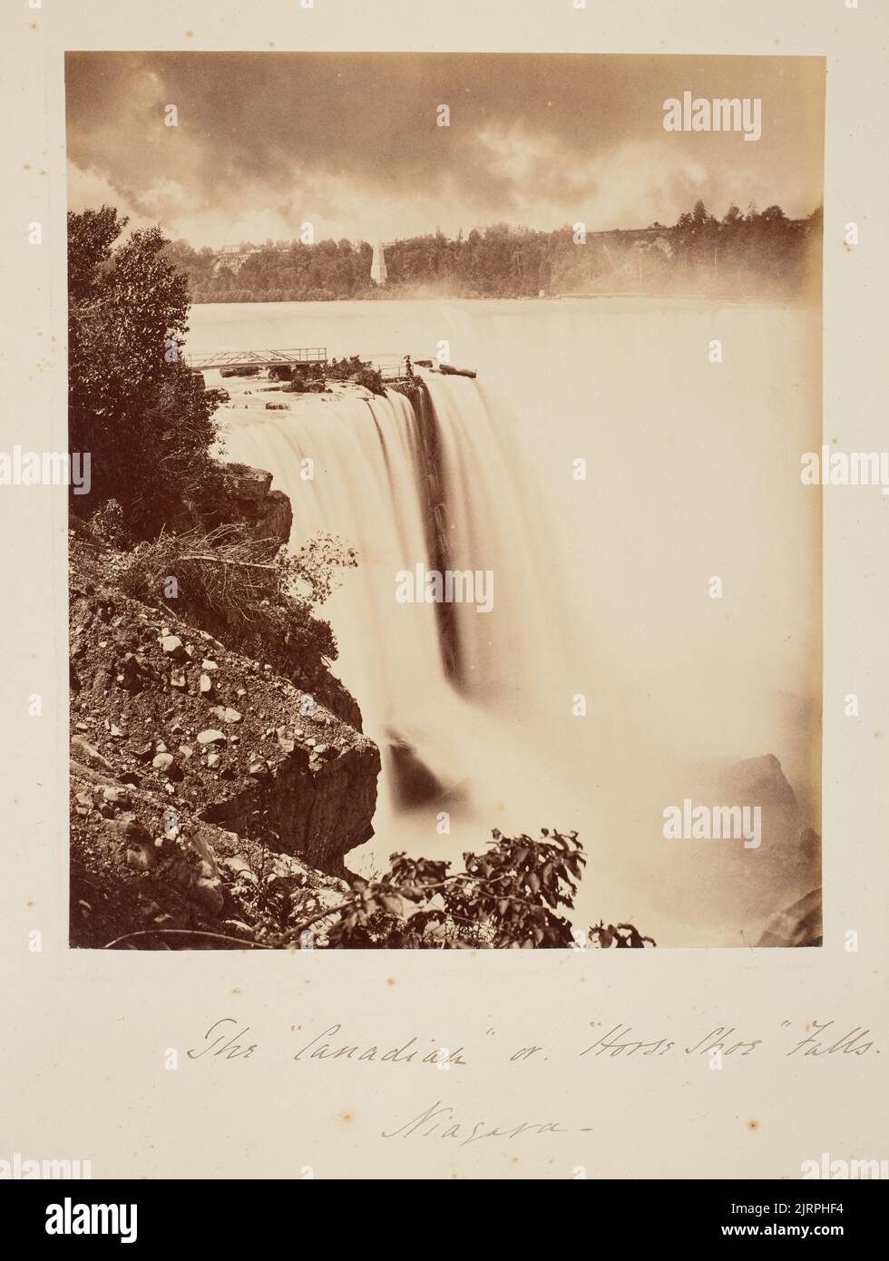 The Canadian or Horseshoe Falls, Niagara. From the album: Views of New ...
