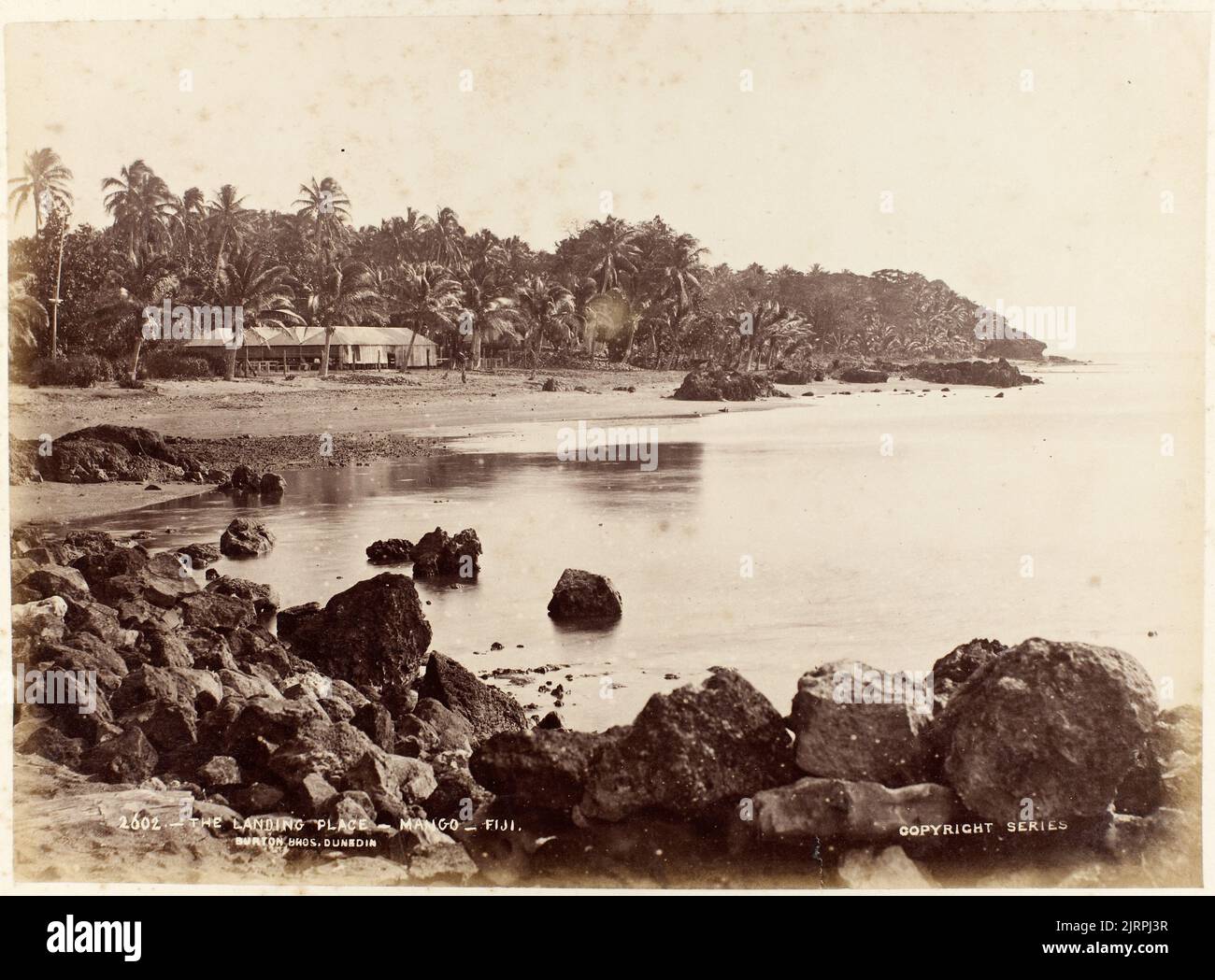 The Landing Place, Mango [Mago], Fiji. From the album: Views of New ...
