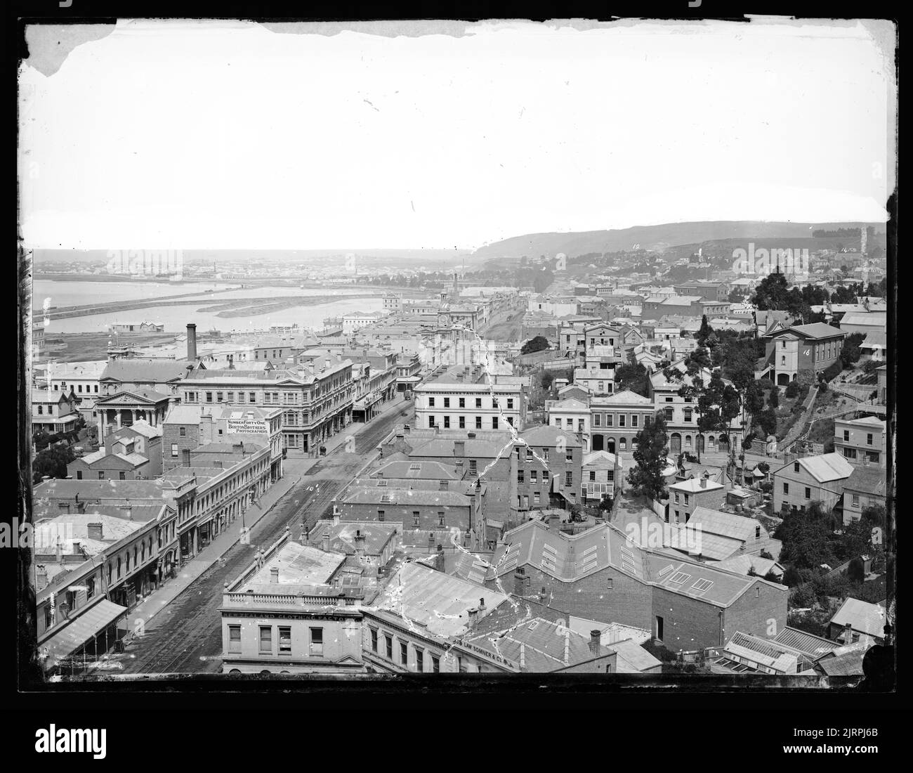 [Dunedin], Dunedin, by Burton Brothers Stock Photo - Alamy