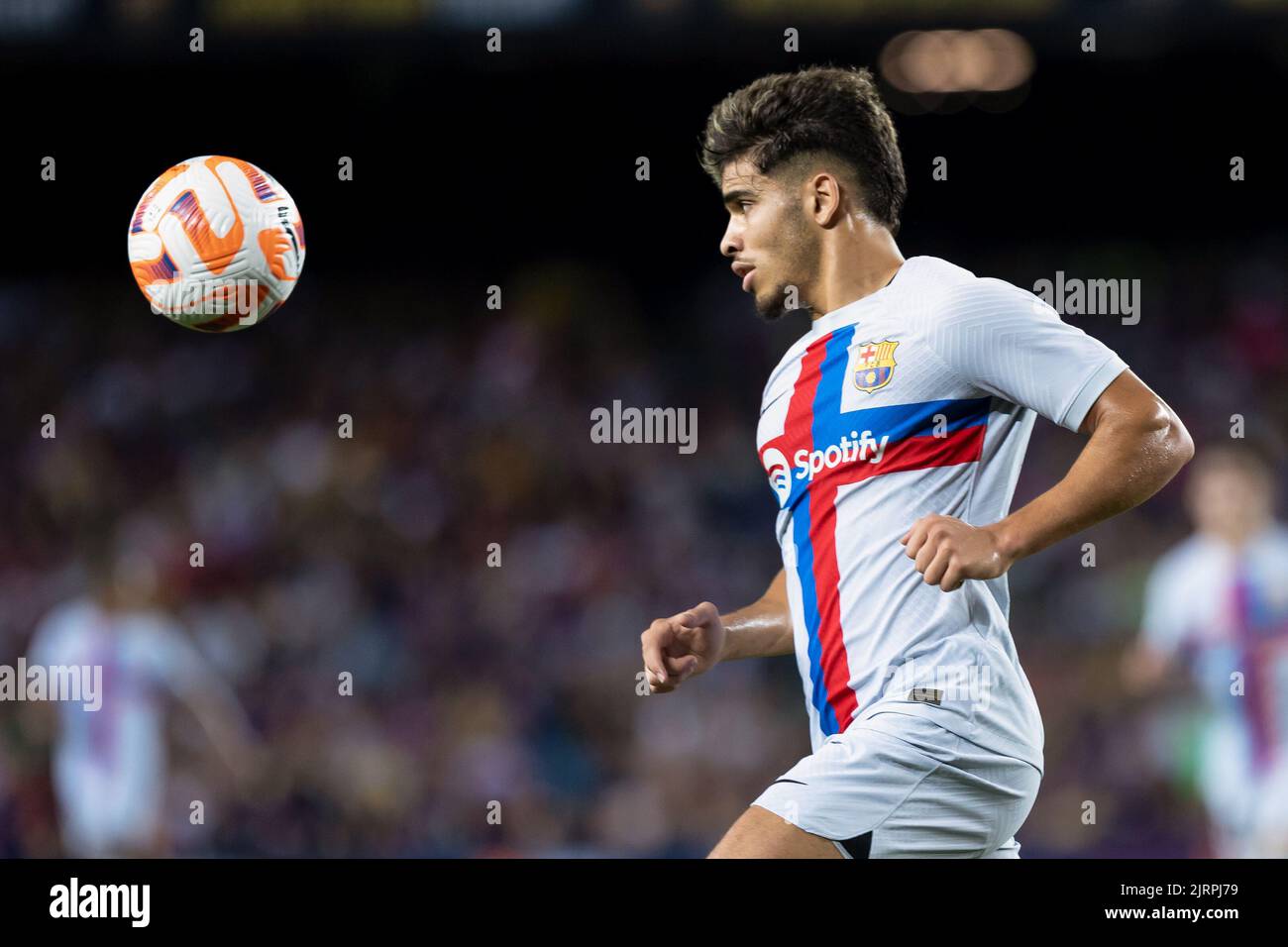 BARCELONA, SPAIN - AUGUST 24: Abde of FC Barcelona during the Friendly ...