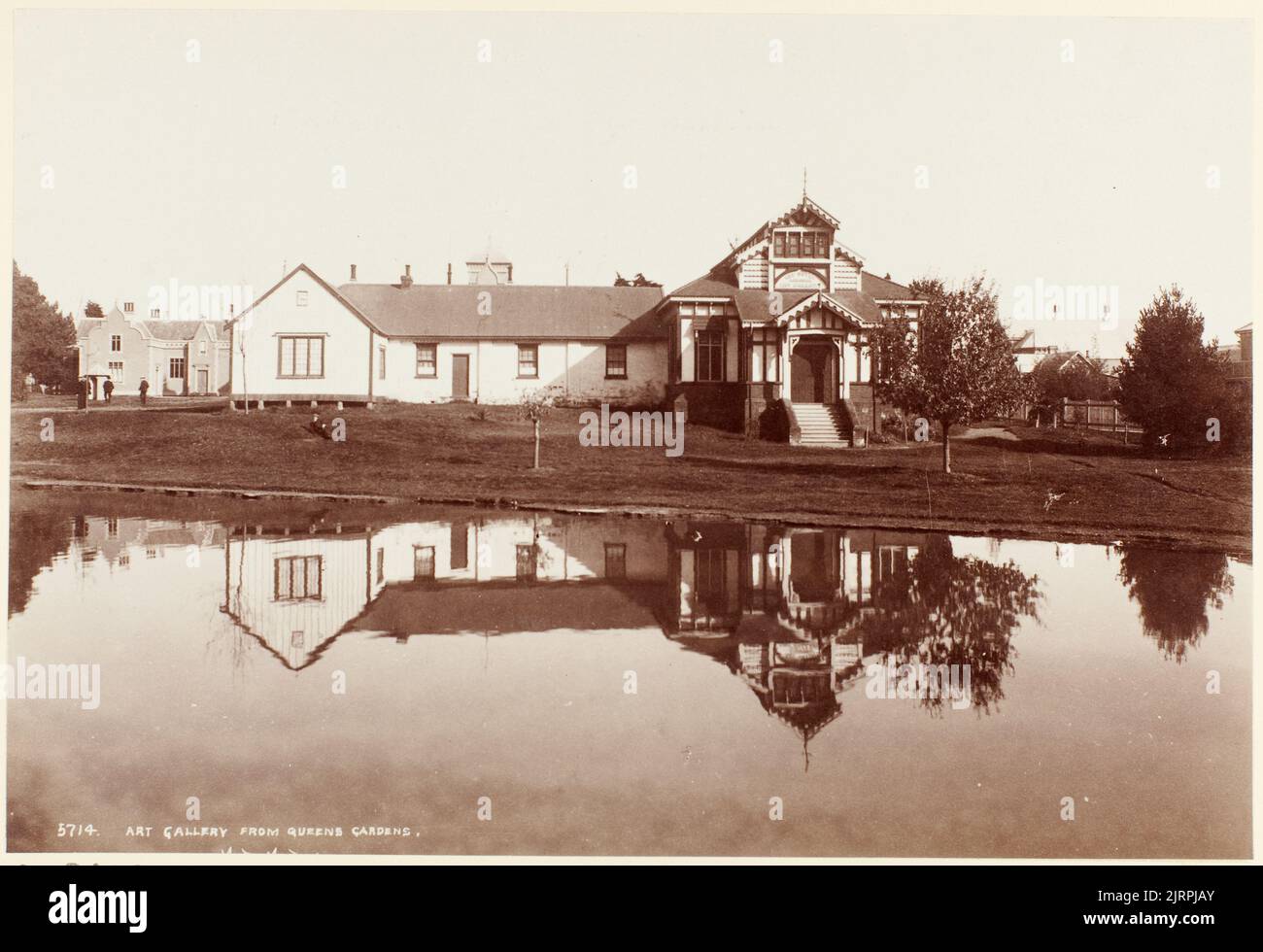Art Gallery from Queens Gardens, Nelson, Early twentieth century ...