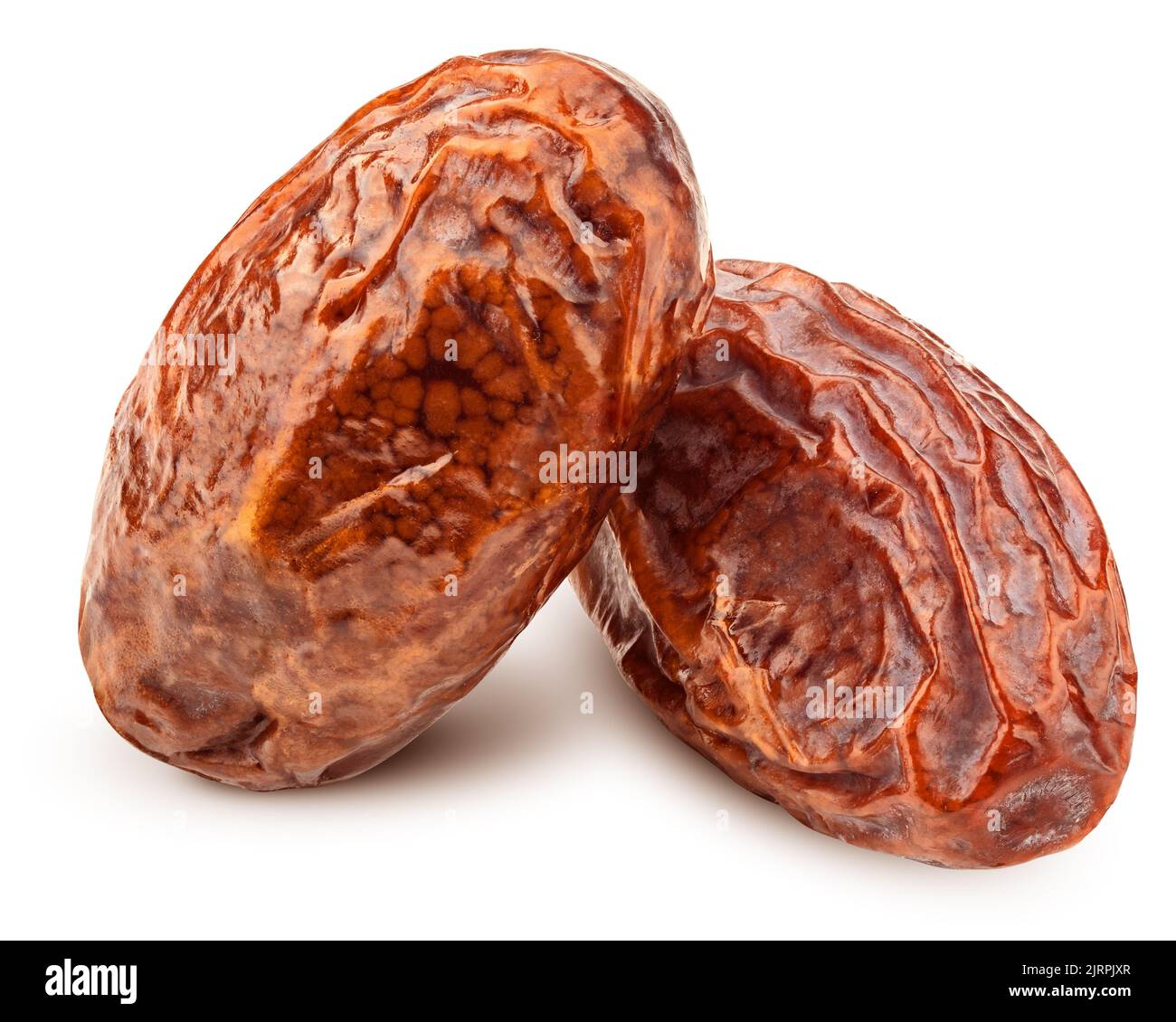 Dates isolated on white background, clipping path, full depth of field ...