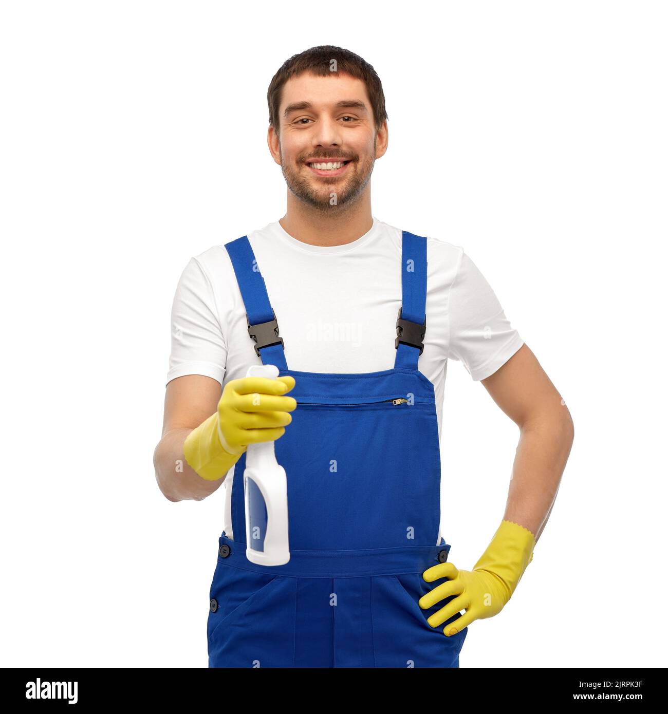 Male cleaner hi-res stock photography and images - Alamy