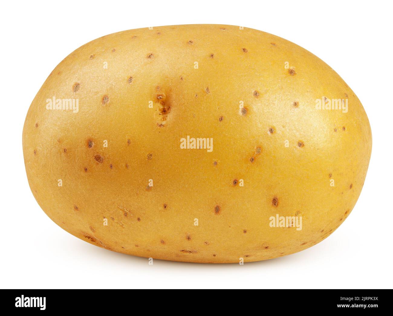 potato, isolated on white background, clipping path, full depth of ...