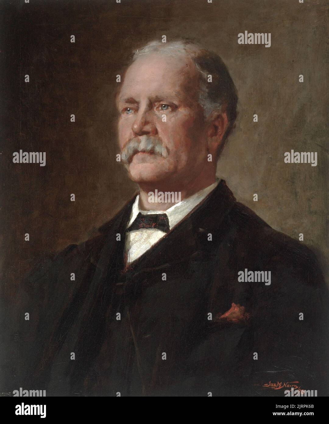 Portrait of the late John Newton, Esq., 1893, Wellington, by James ...