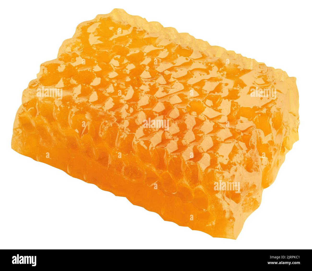 Honeycomb isolated on white background, clipping path, full depth of ...