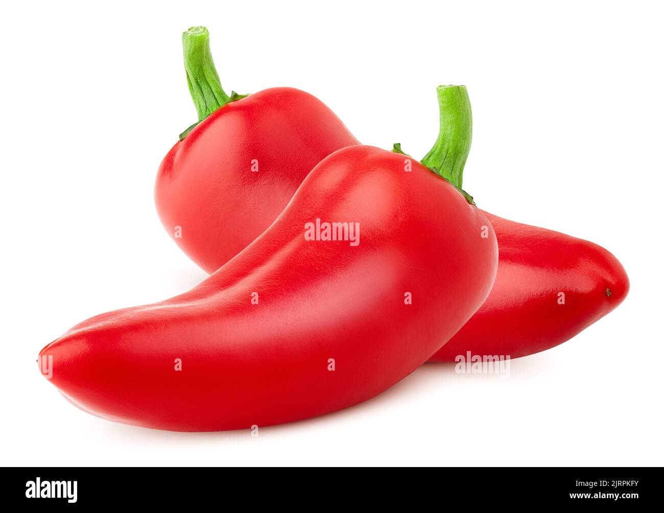 red hot chilli peppers on white background, isolated, high quality ...