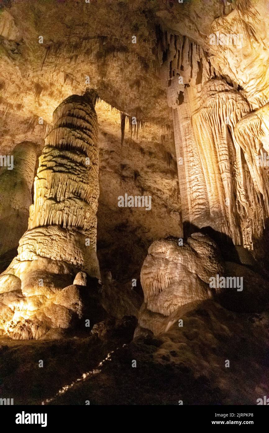Natures Entrance Trail in Carlsbad Caverns National park Stock Photo ...