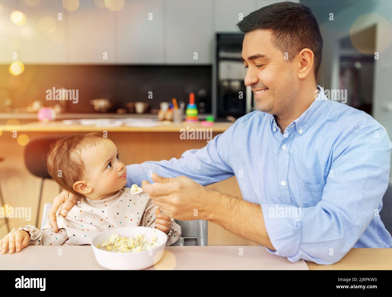 Child eating healthy dinner hispanic hi-res stock photography and ...