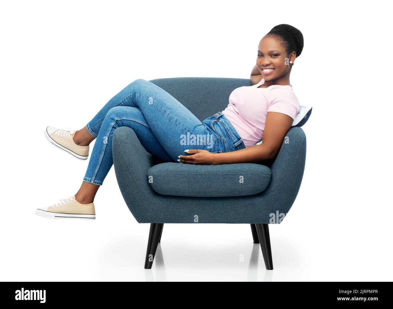 Person armchair Cut Out Stock Images & Pictures - Alamy