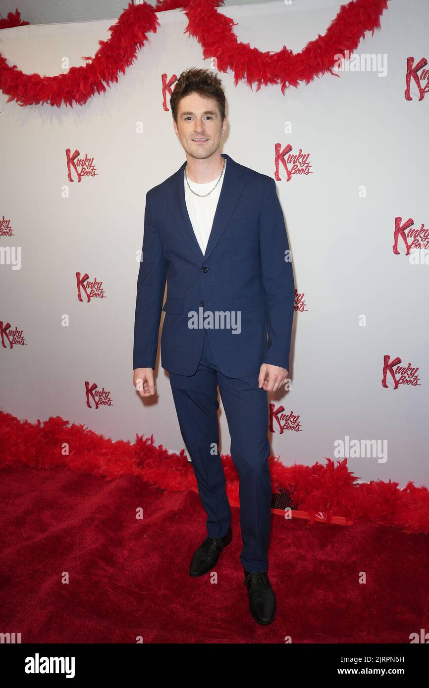 Kinky Boots Opening Night -PICTURED: David Socolar -LOCATION: New York ...