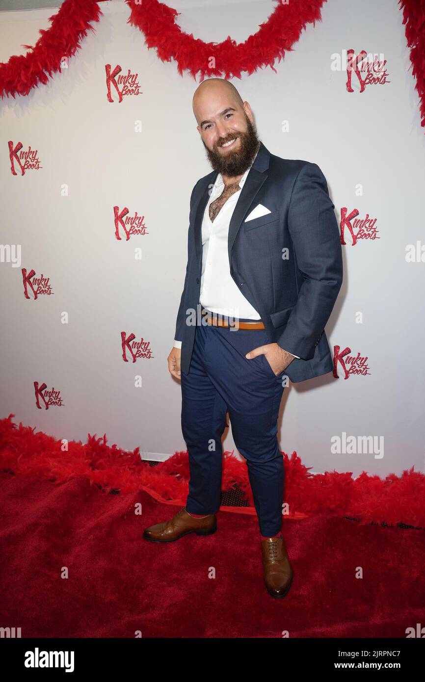 Kinky Boots Opening Night -PICTURED: Matthew Michael Janisse -LOCATION ...