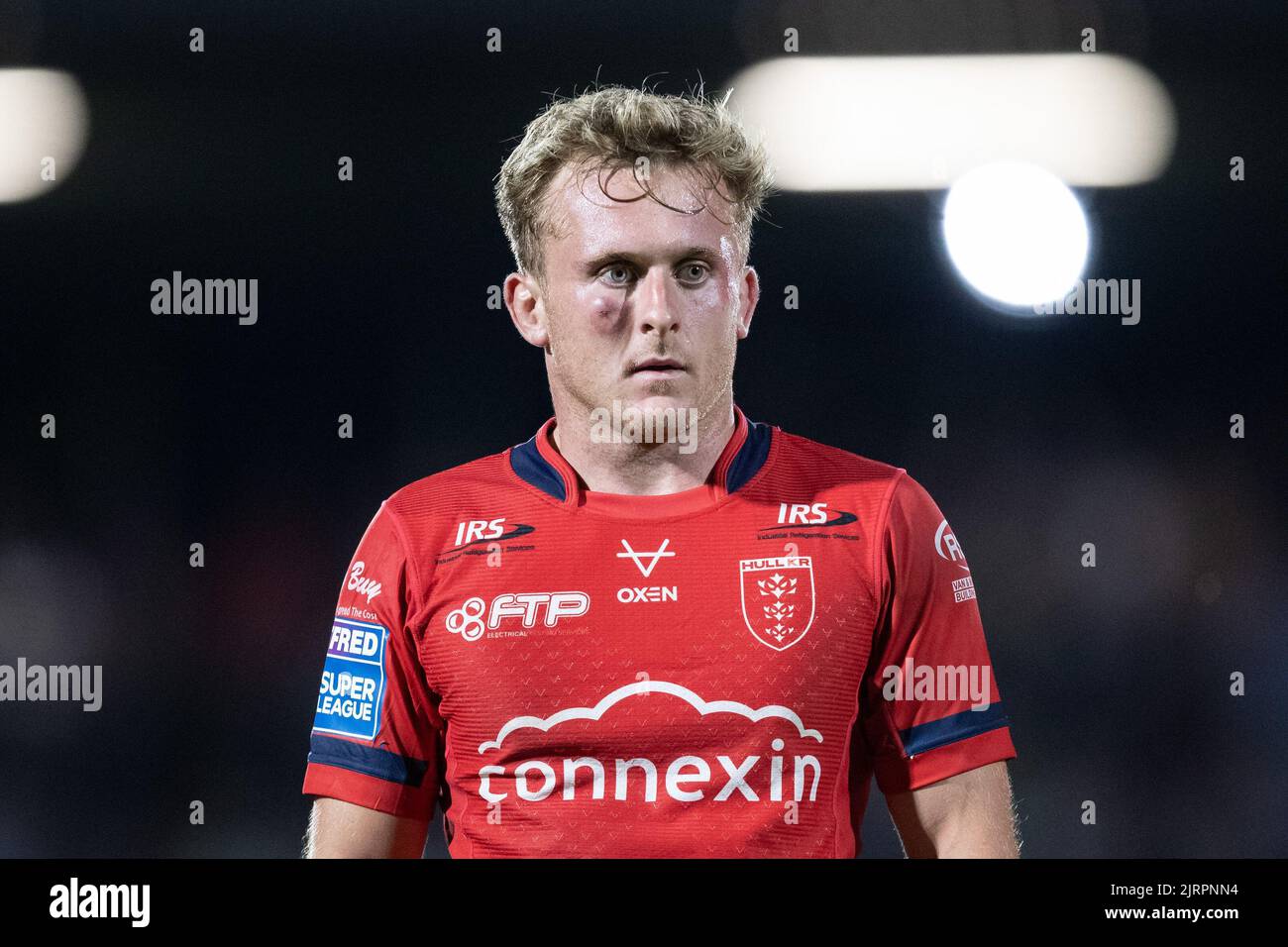 Jez Litten #14 of Hull KR during the game Stock Photo - Alamy