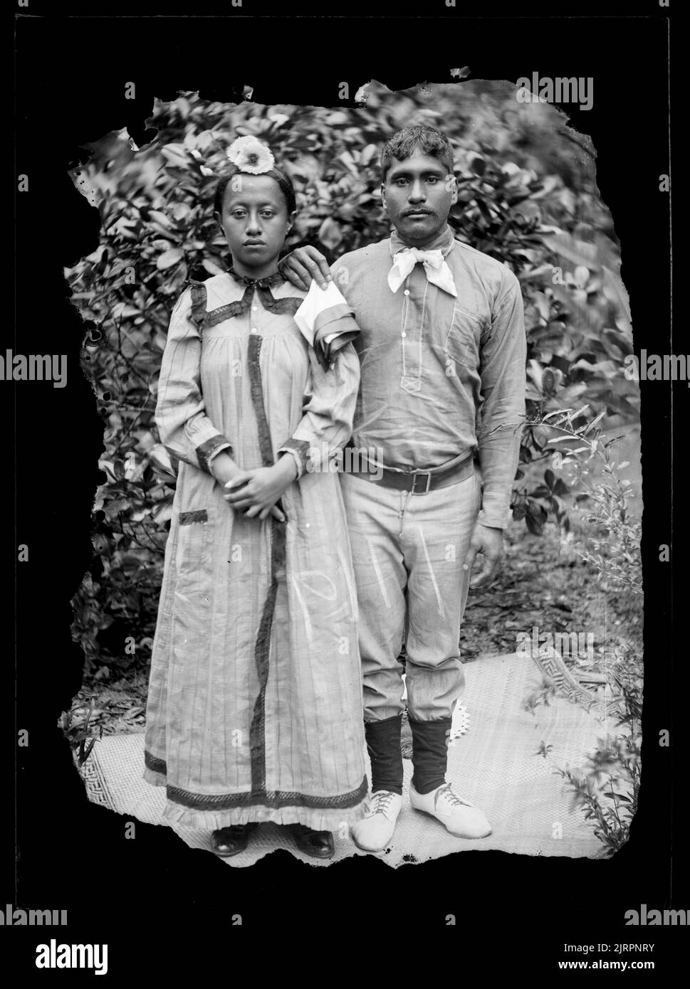 Cook islands man Black and White Stock Photos & Images - Alamy