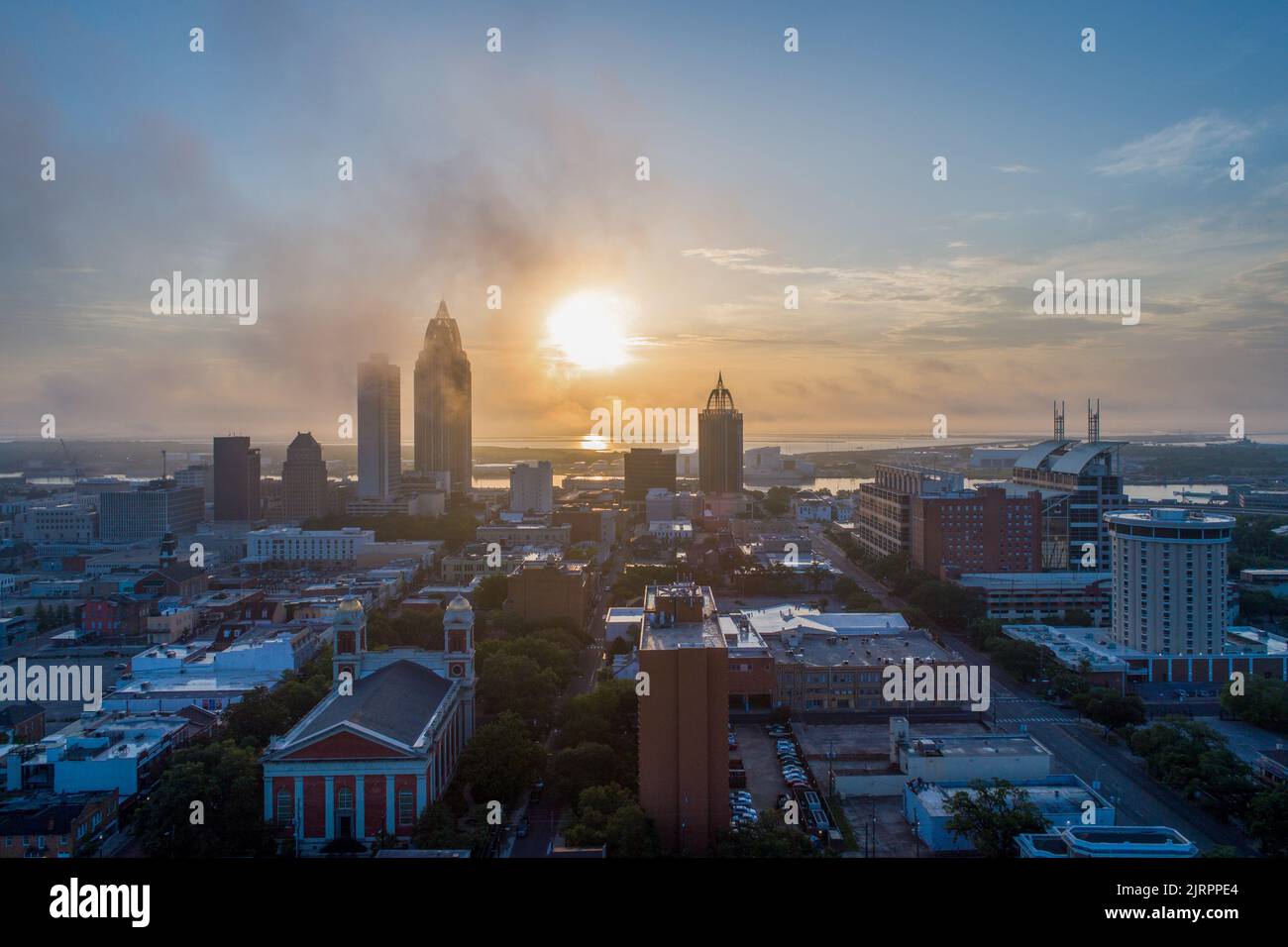 Mobile alabama downtown people hi-res stock photography and images - Alamy