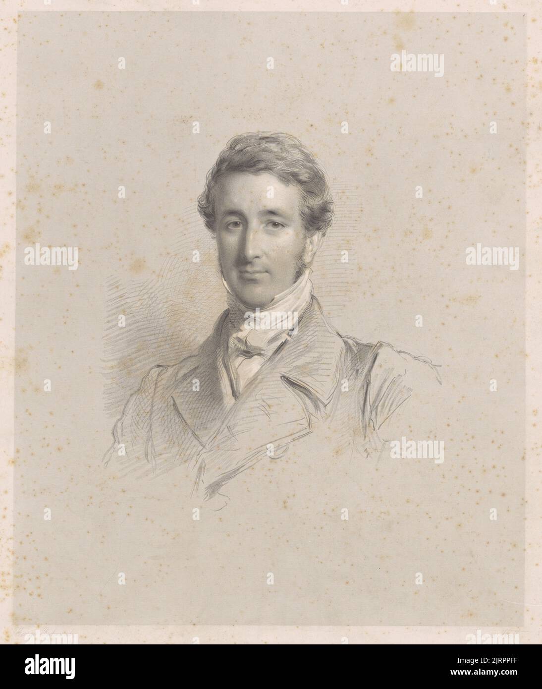 C J Abraham 1st Bishop of New Zealand, by George Richmond, Francis Holl ...