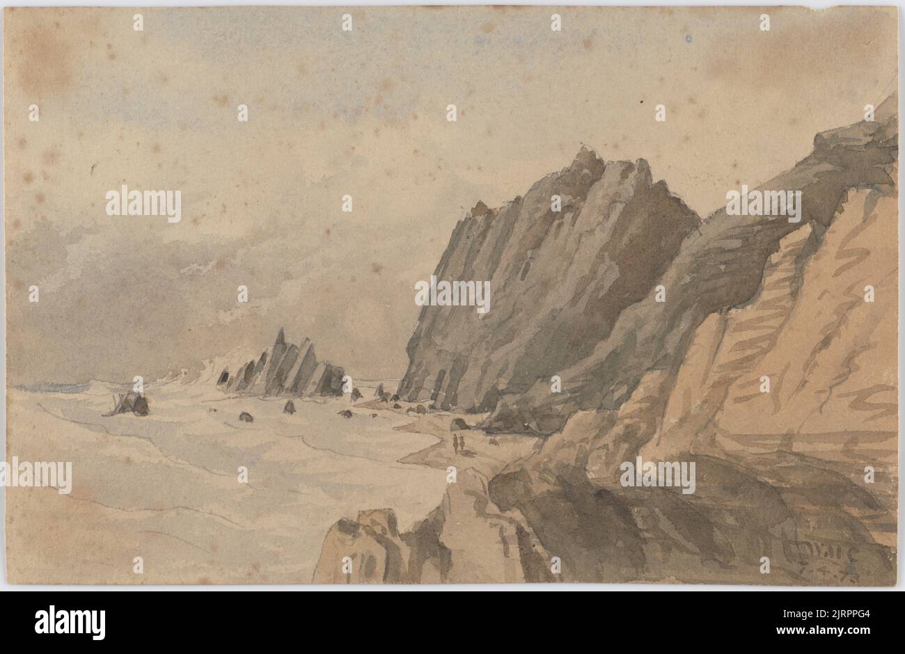 Slate Point, 1873, by William Marshall Cooper. Acquisition history ...