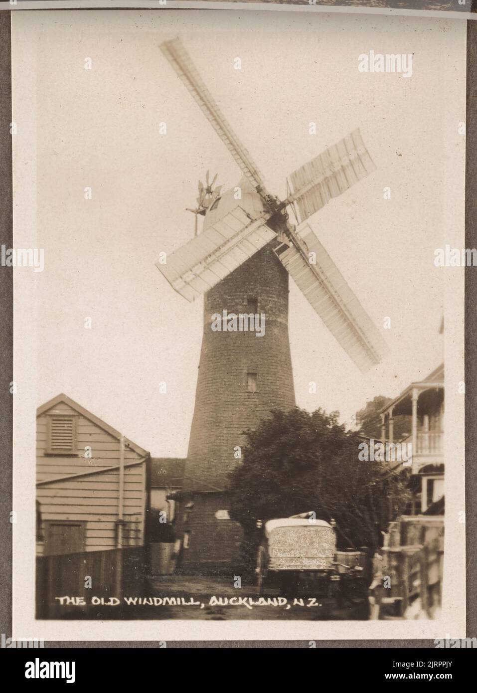 The old windmill, Auckland, New Zealand. From the album: Snaps, circa ...