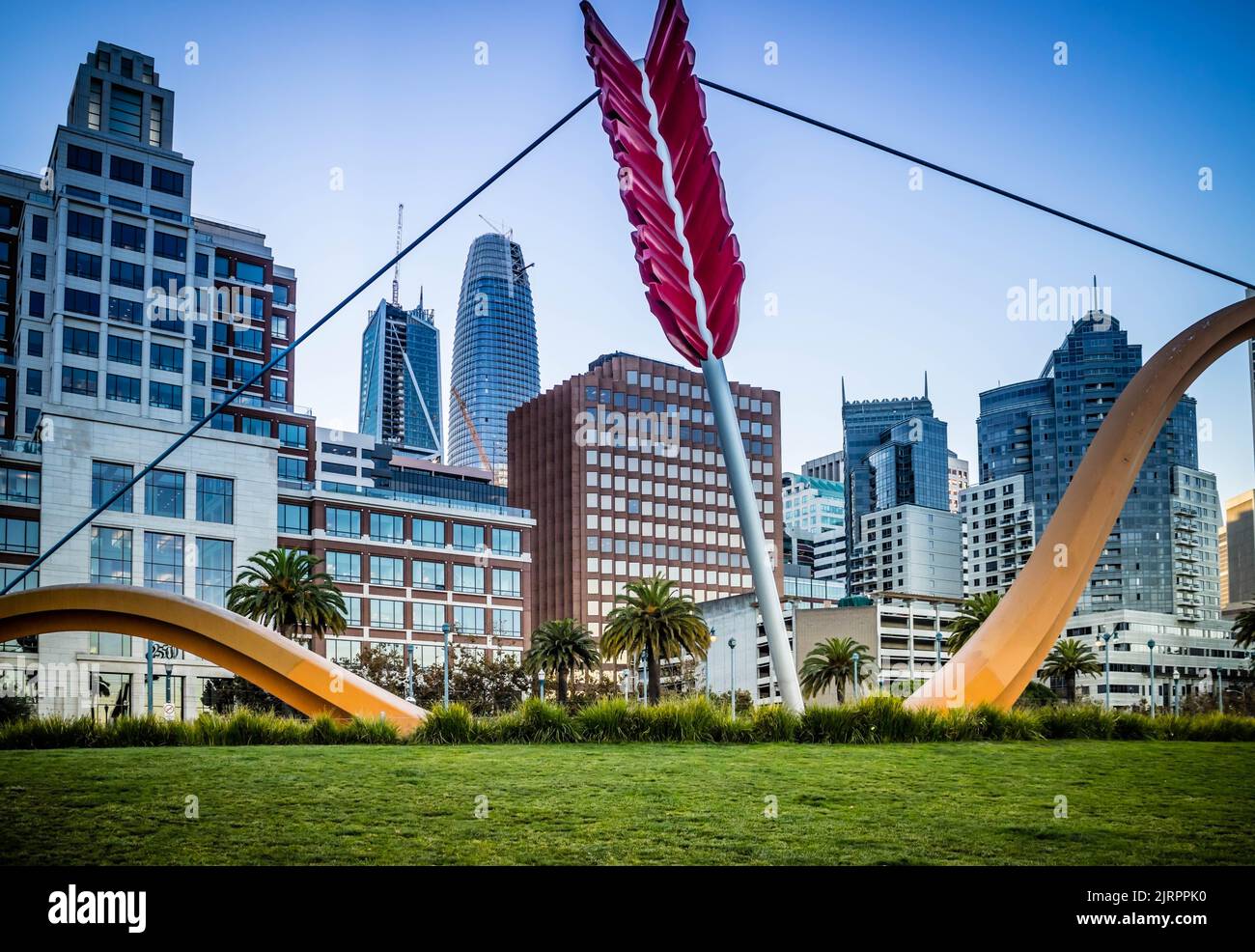 An huge artist built like structure in San Francisco, California Stock ...