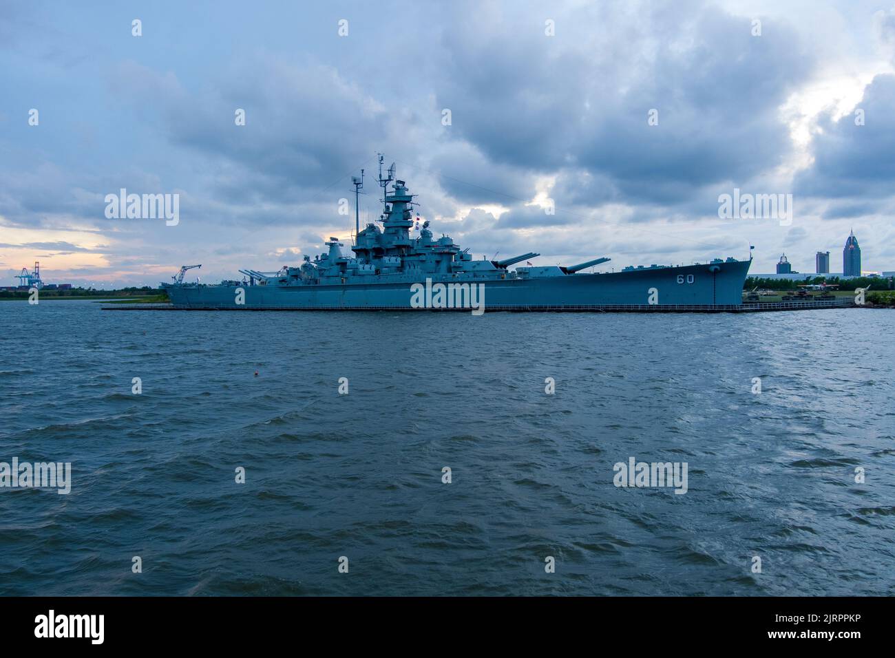Uss alabama aerial hi-res stock photography and images - Alamy