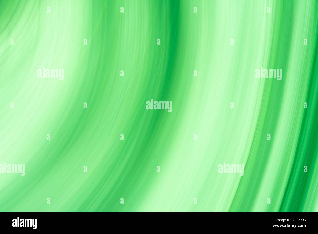 Background abstraction in shades of green, waves and thin lines in an ...