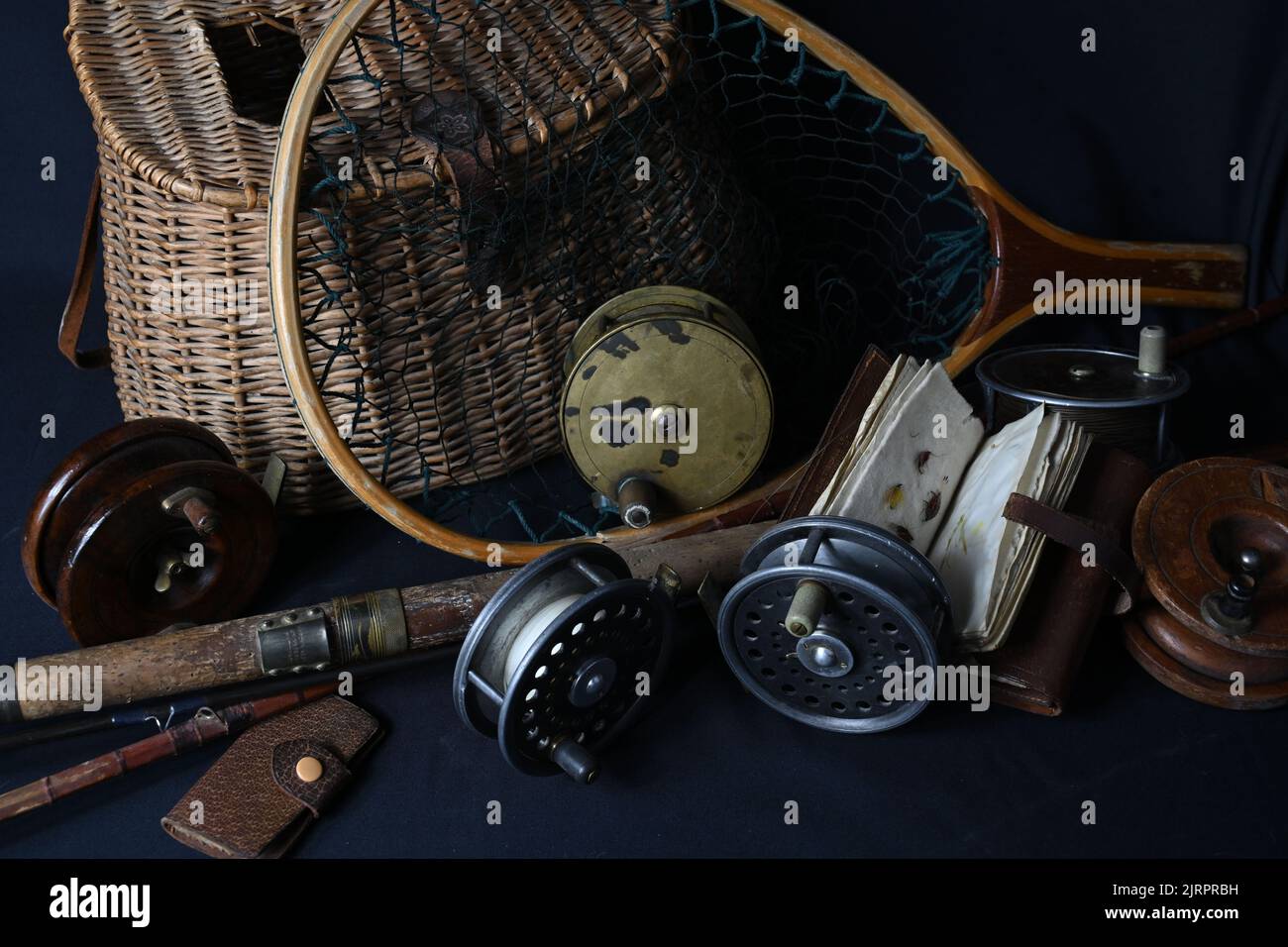 Collector fly fishing tackle hi-res stock photography and images - Alamy