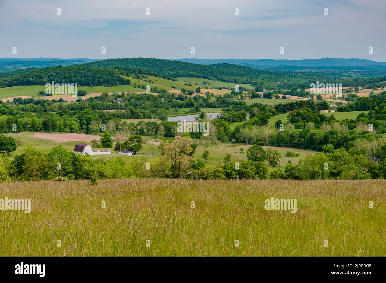 View from Sky Meadows State Park, Virginia, USA, Delaplane, Virginia ...