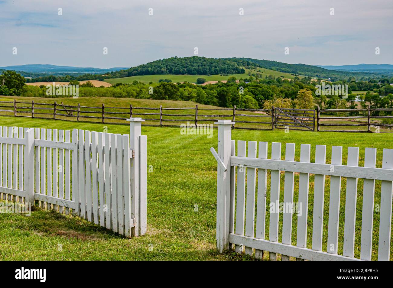 Sky Meadows State Park on a Beautiful Summer Day, Virginia, USA ...