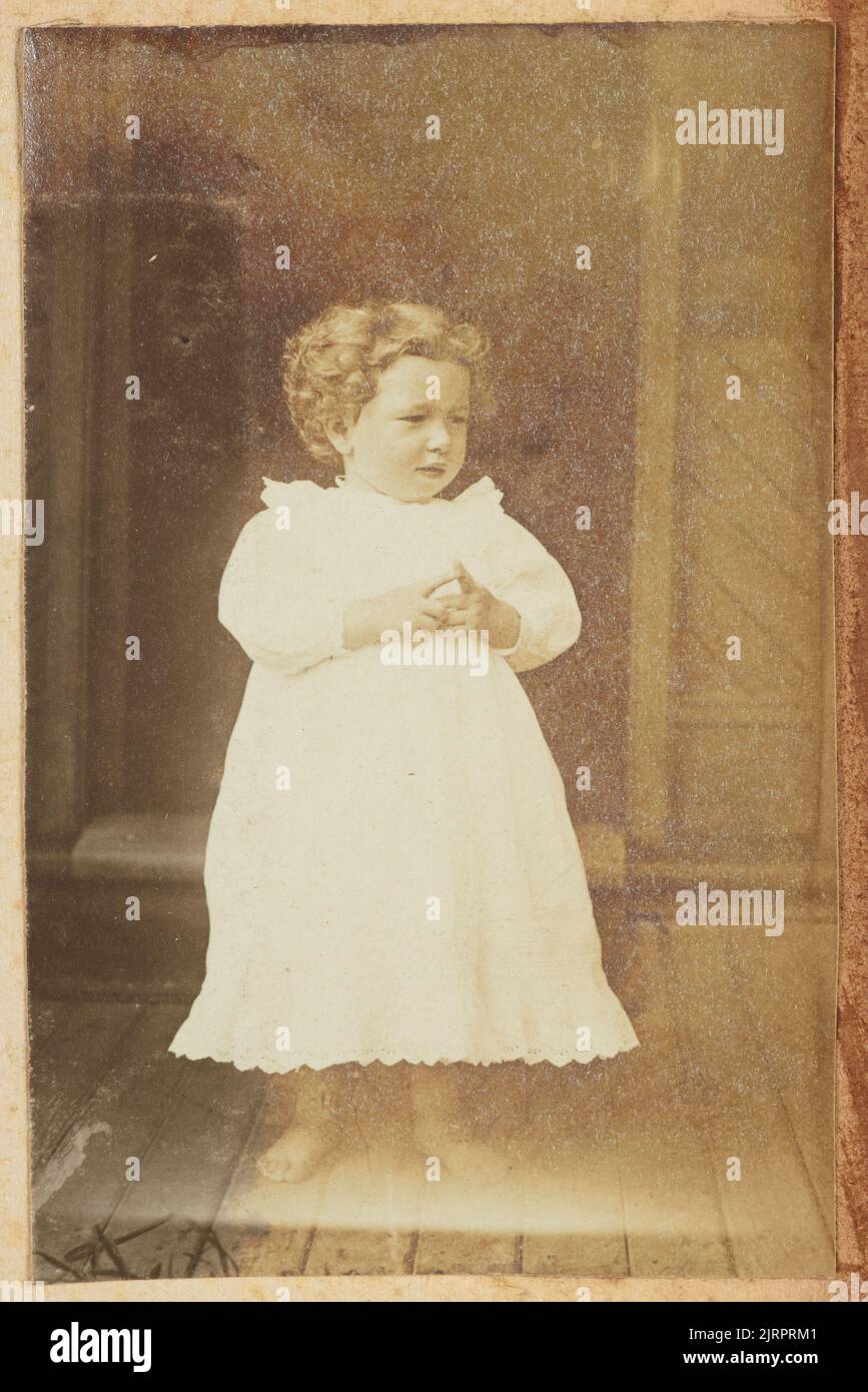 Dorothea. From the album: Snapshot album - Nga Mahanga, circa 1900, Manawat River, maker unknown ...