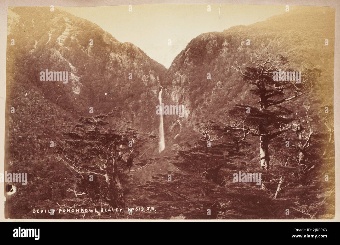 Devil's Punchbowl, Bealey. From the album: Untitled landscape, circa ...