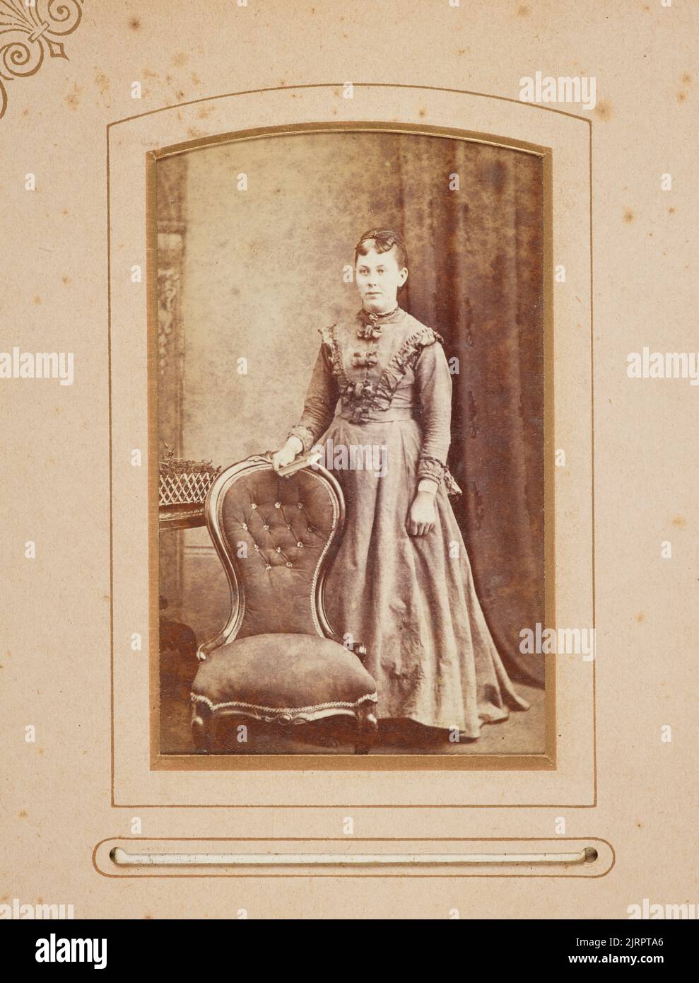 Oliver family album woman from the alb hi-res stock photography and ...