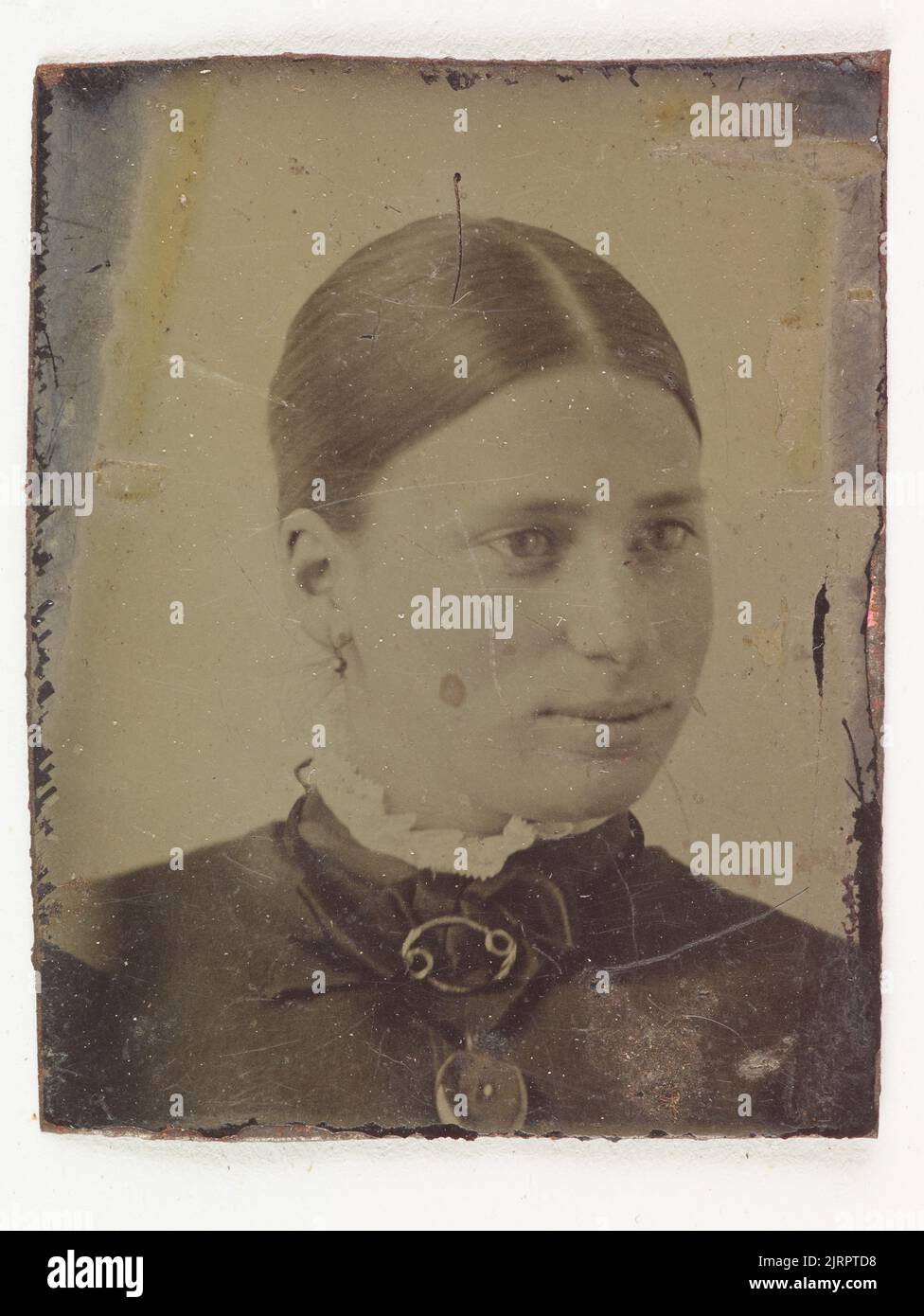 Woman, circa 1860s, maker unknown Stock Photo - Alamy