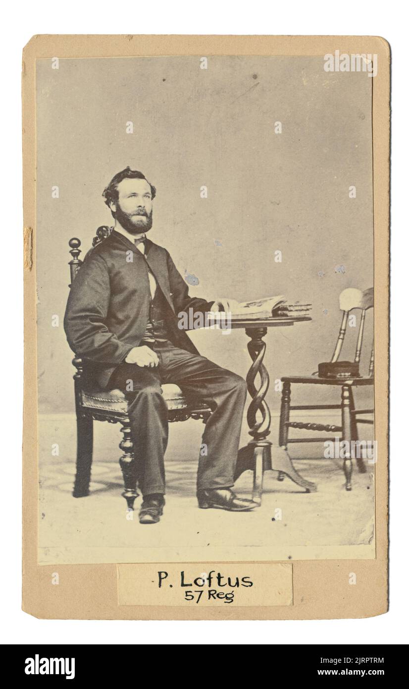 Peter Loftus, late 57th Regiment and Colonial Forces, circa 1900, by ...