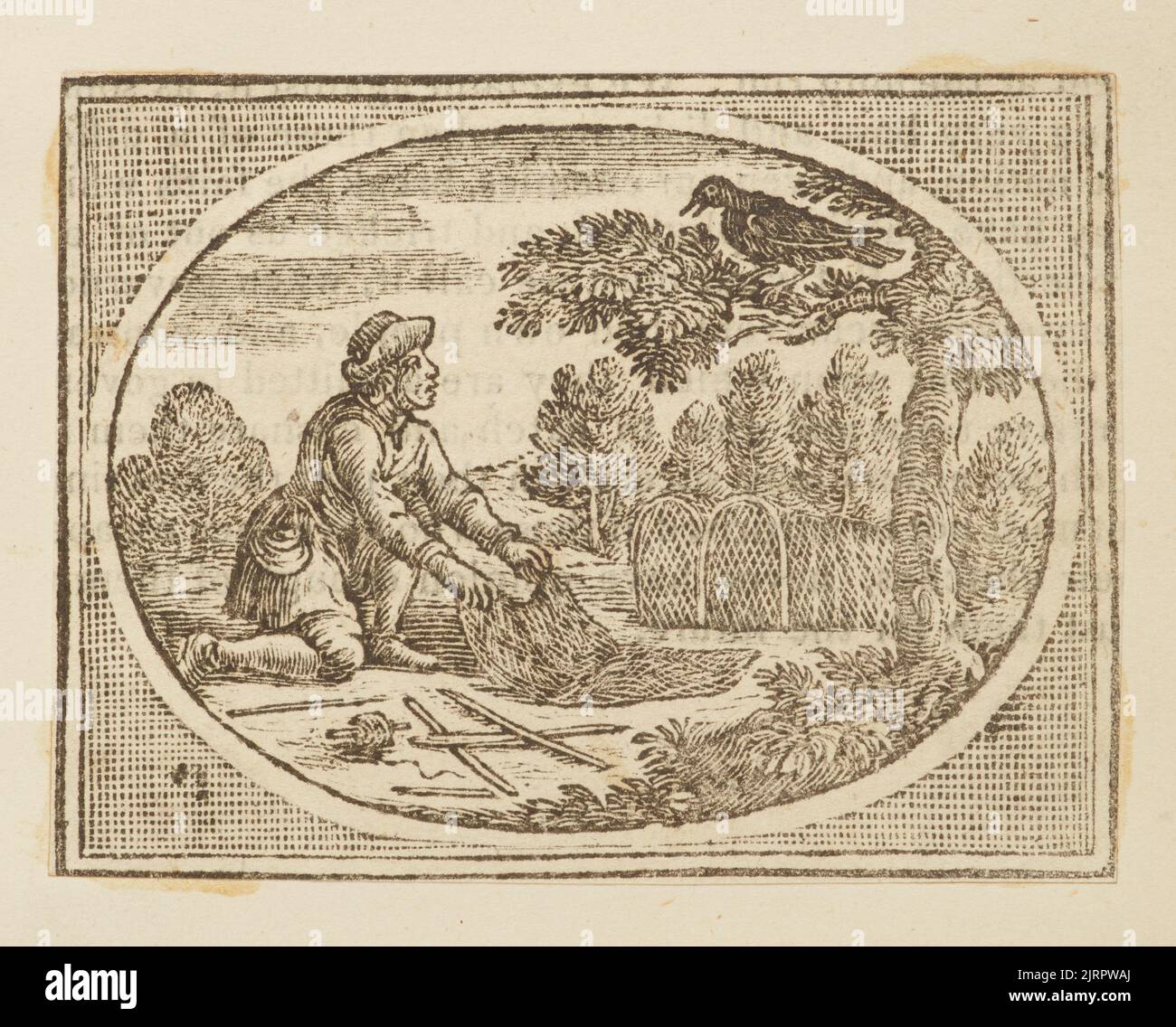 Wood engraving, England, by Thomas Bewick Stock Photo - Alamy