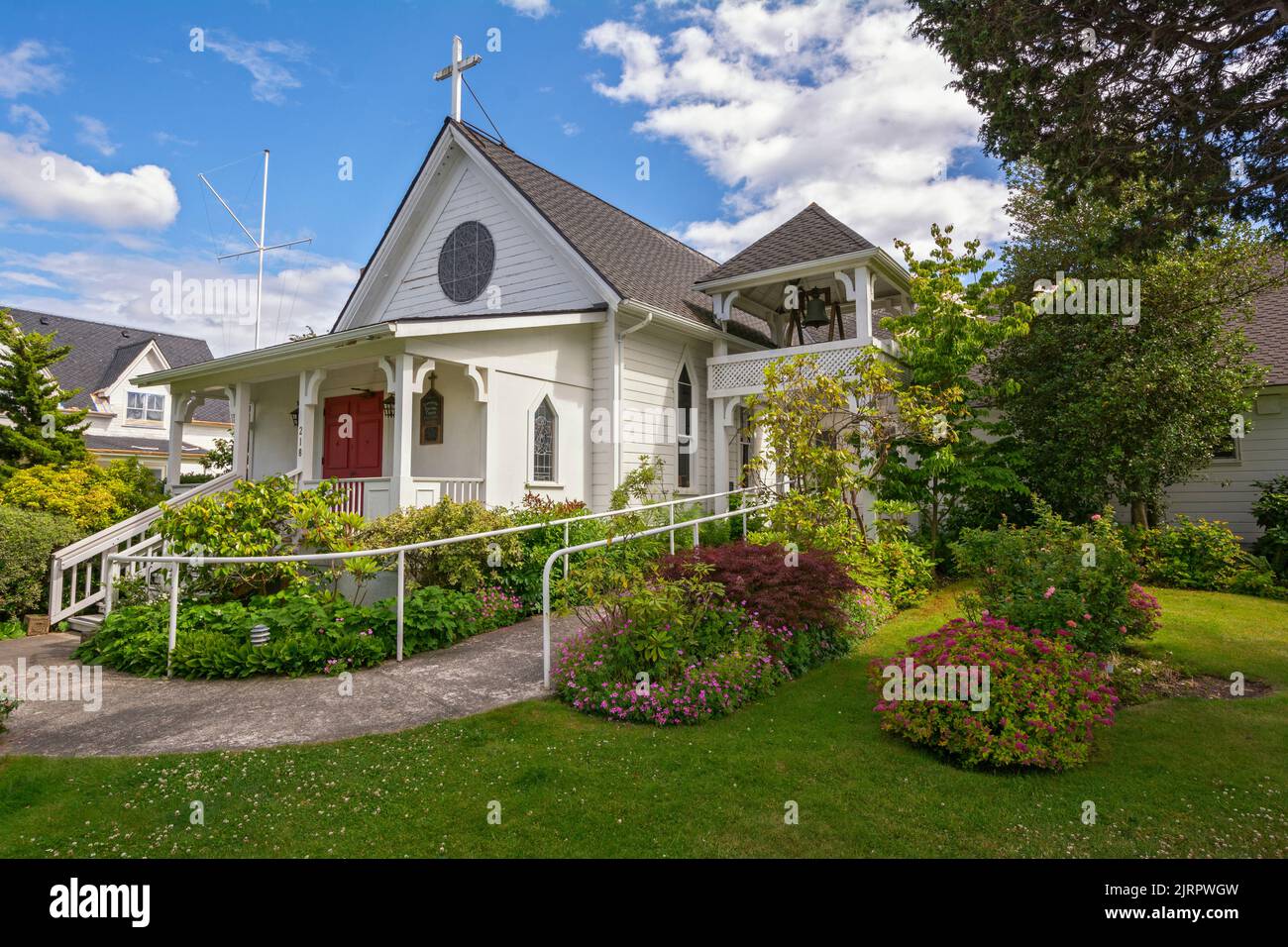 Washington, San Juan Islands, Orcas Island, Eastsound Village, Emmanuel ...