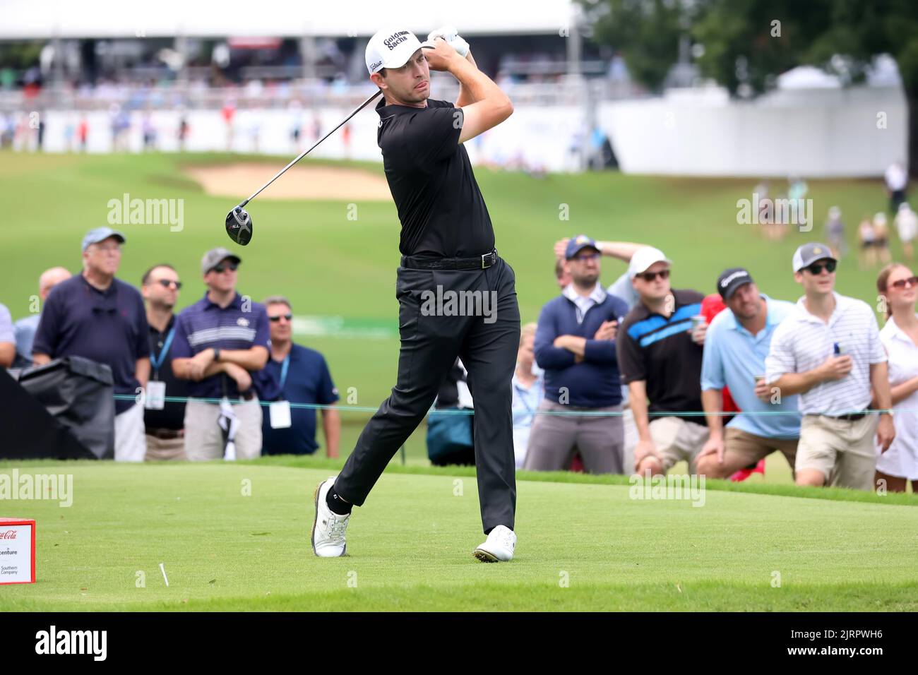 ATLANTA, GA - AUGUST 25: Patrick Cantlay during the first round of the ...