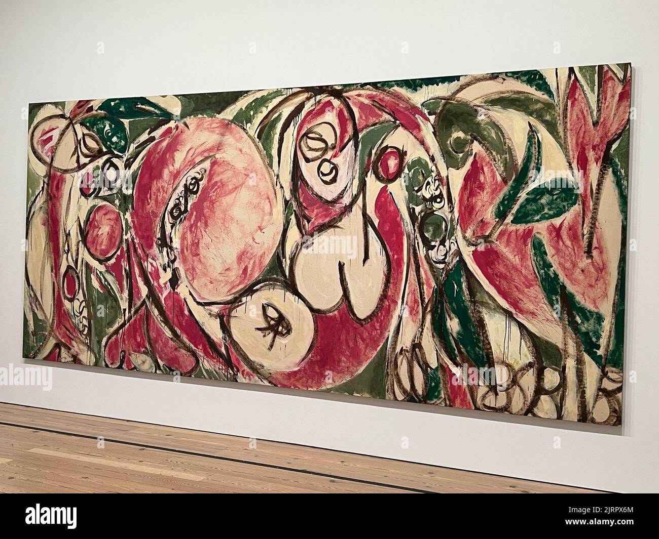 "The Seasons," 1958 by Lee Krasner. Oil and house paint on canvas ...