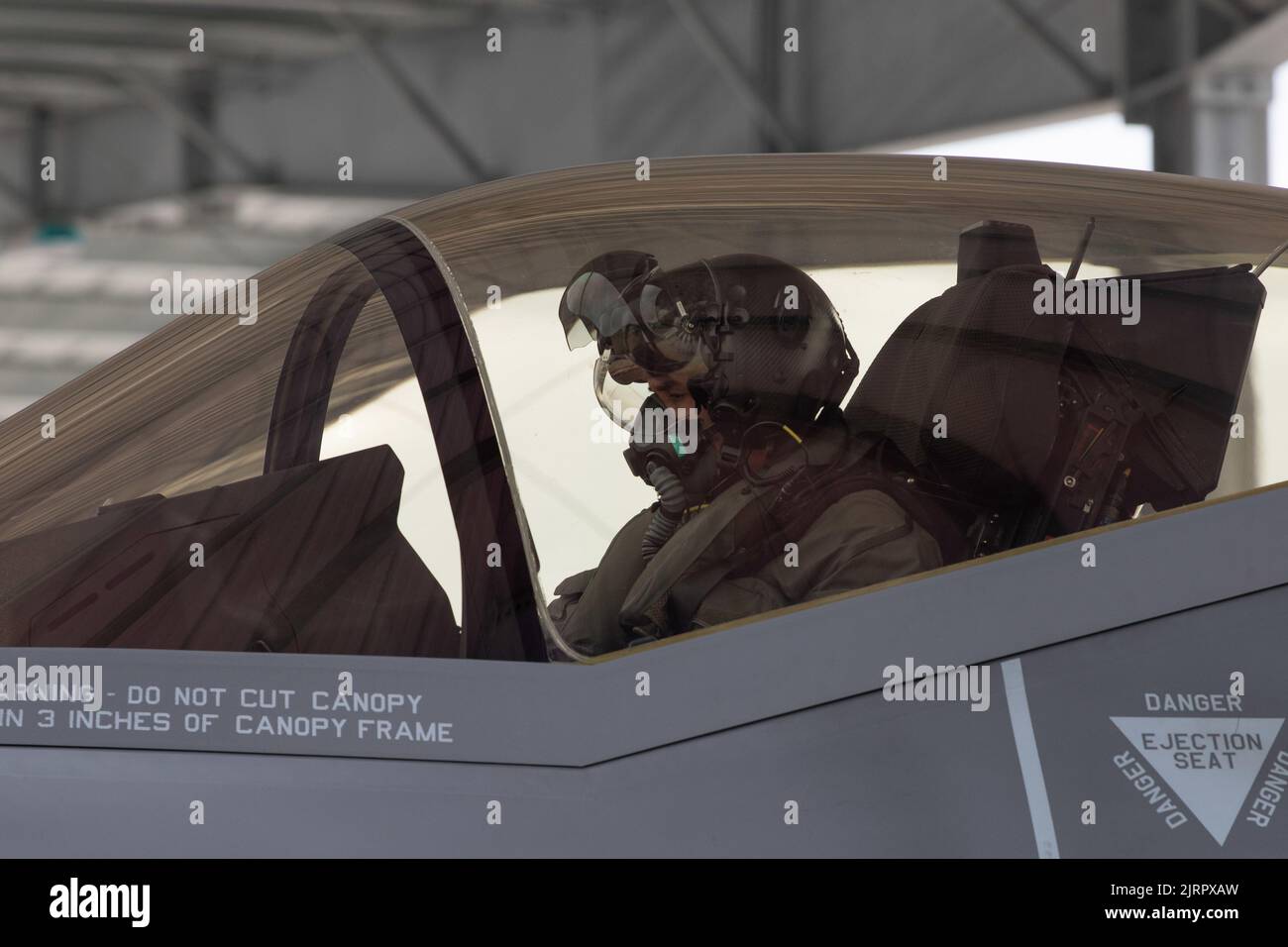 U.S. Air Force Brig. Gen. Joseph Campo, 48th Fighter Wing commander ...