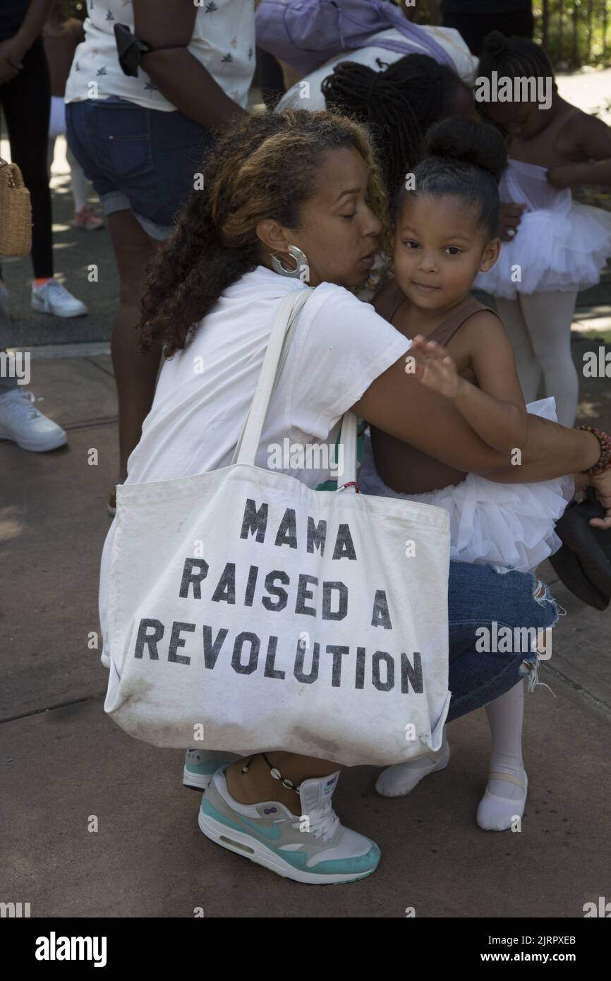 Cynthia King Dance School dancers perform at the Black VegFest festival ...