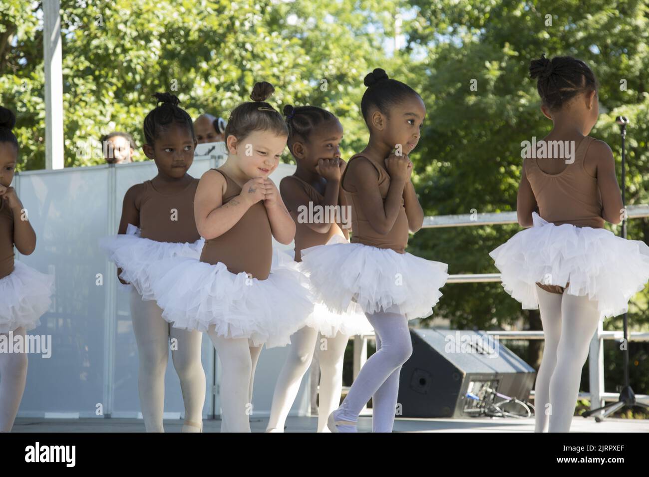 Cynthia King Dance School dancers perform at the Black VegFest festival ...