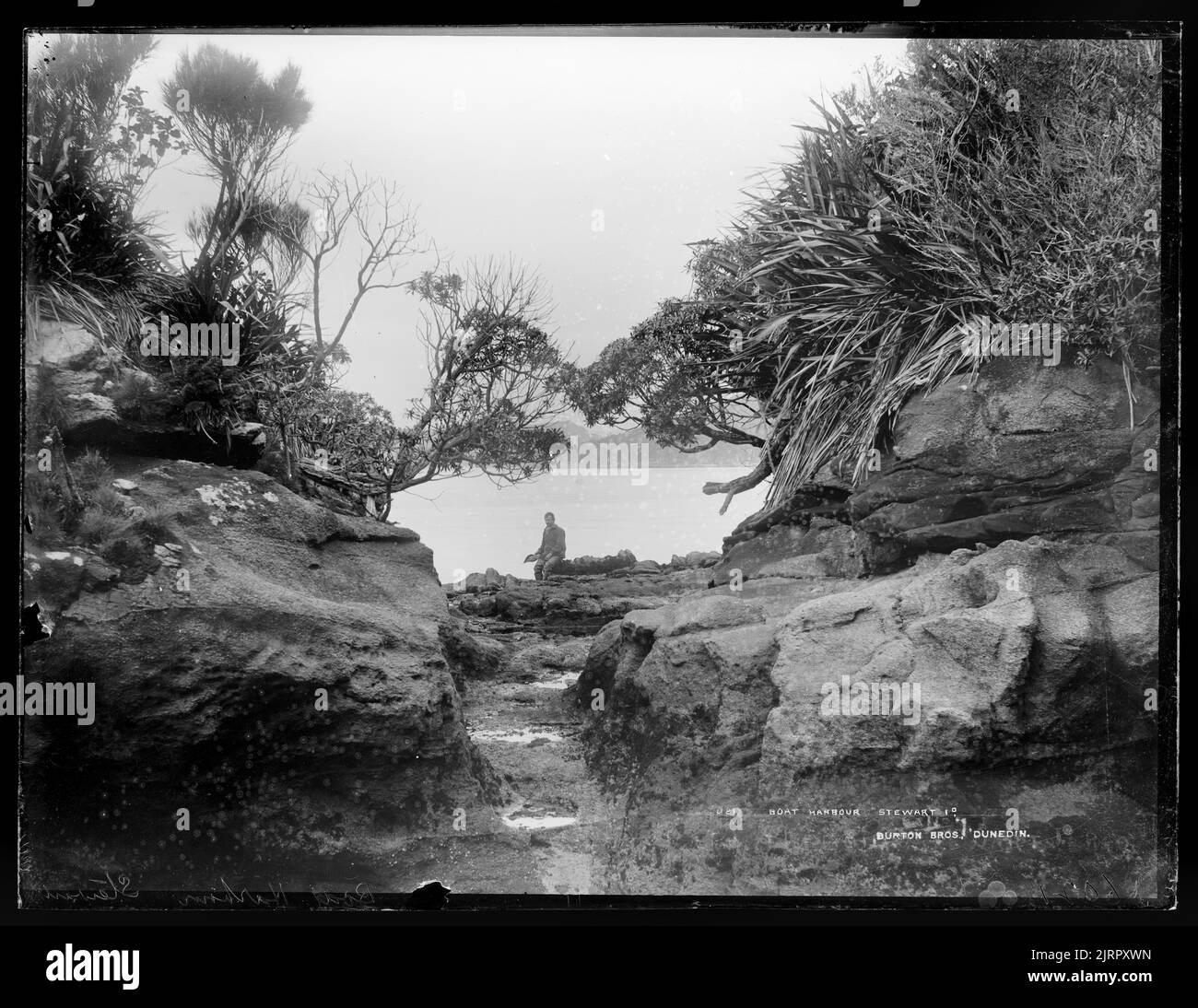 Boat Harbour, Stewart Island, circa 1888, Stewart Island, by William ...