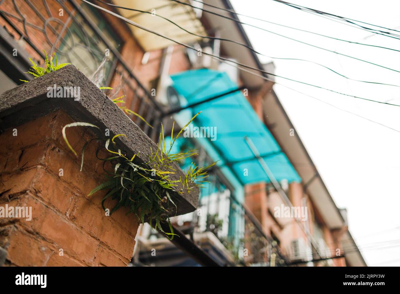 Residential area background hi-res stock photography and images - Alamy