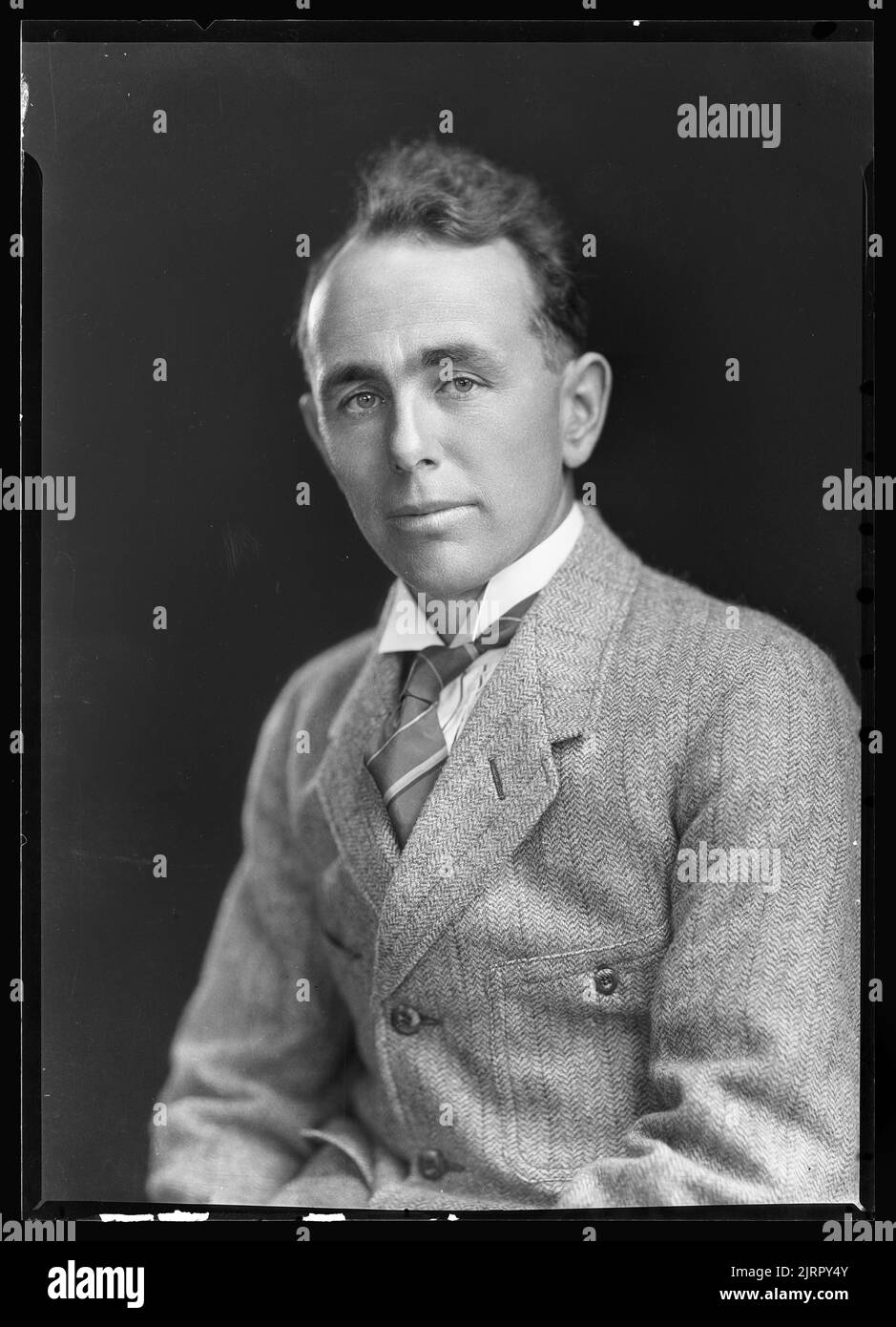 Portrait of an Unidentified Young Man, circa 1928, maker unknown. F B ...