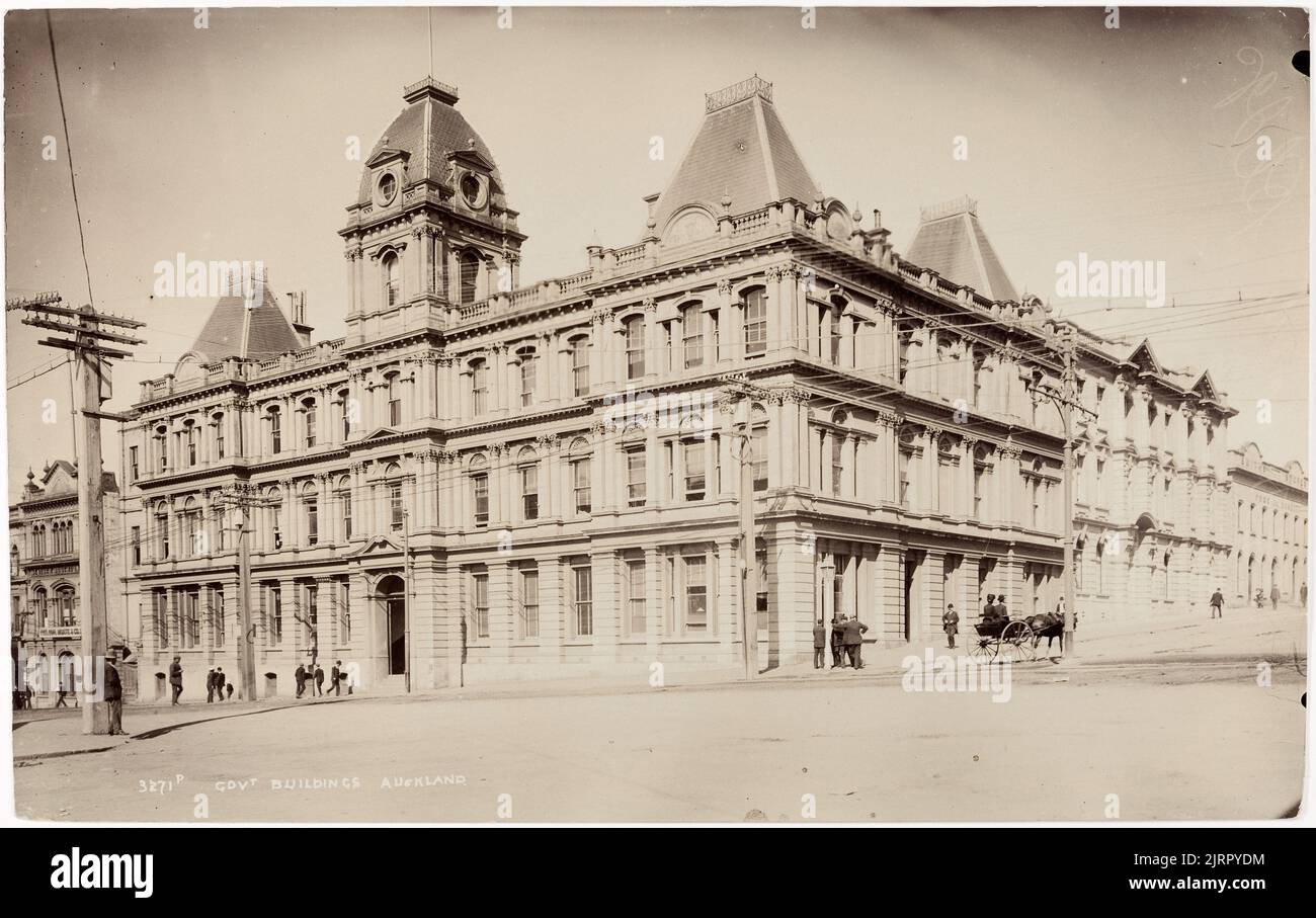 Government Buildings, Auckland, circa 1910, Auckland, by Muir & Moodie ...