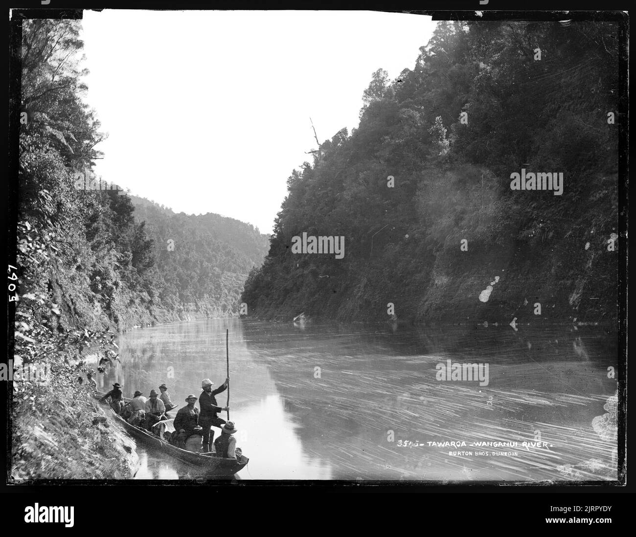 Tawaroa Wanganui River, New Zealand, by Burton Brothers Stock Photo - Alamy